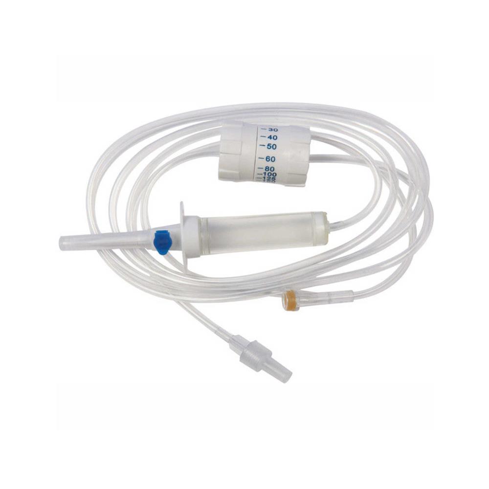 Infusion set dial flow with flow regulator and airvent,single use ...